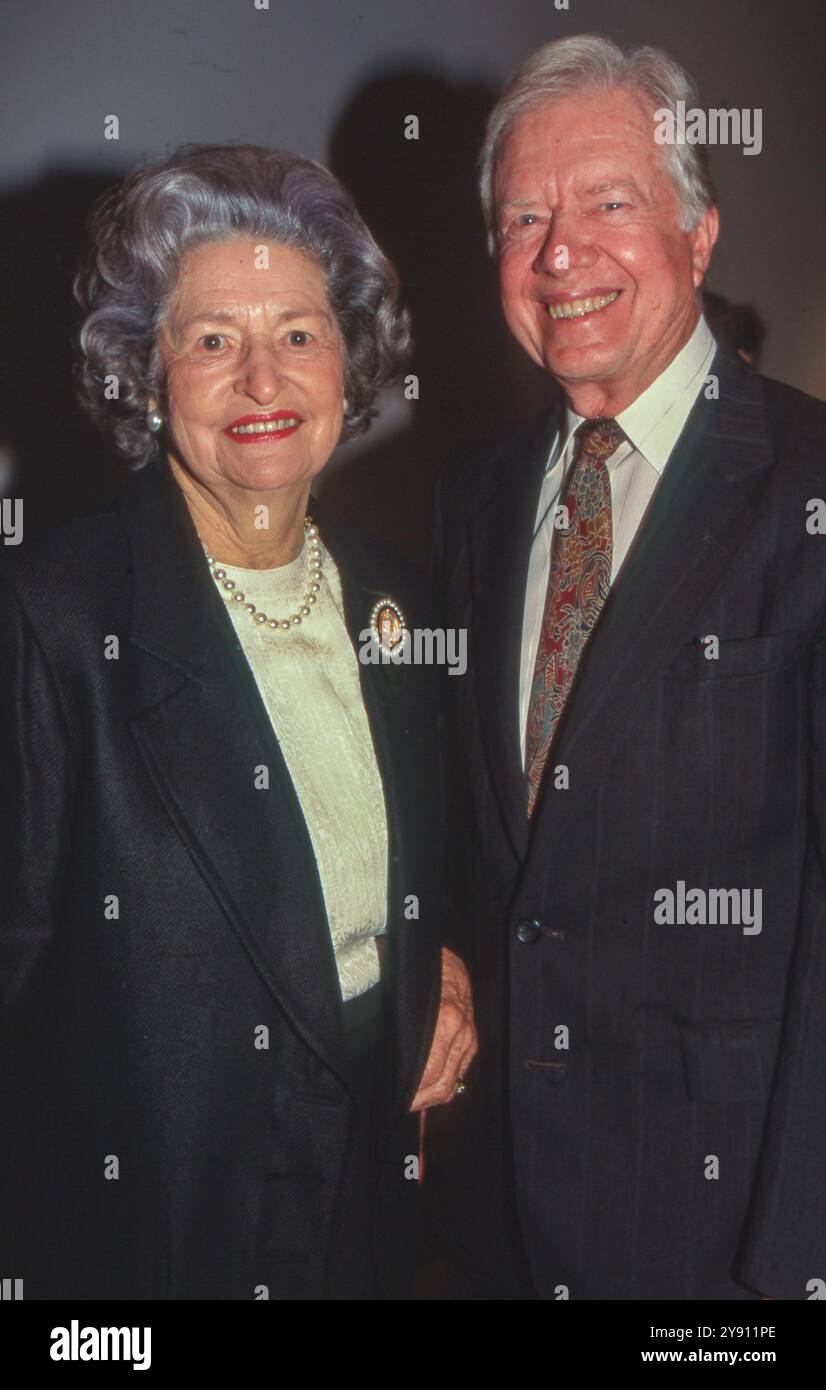 Austin Texas USA, October 1996: Former U.S. President JIMMY CARTER and ...