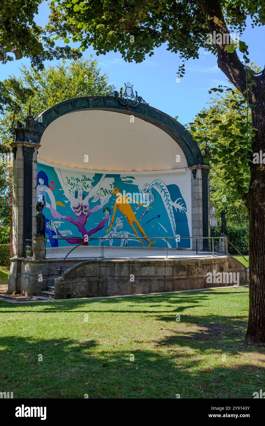 The iconic Concha Acústica (Acoustic Shell or bandstand) and its ...