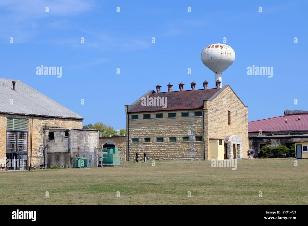 Inside the Old Joliet Prison in Joliet, Illinois Stock Photo - Alamy
