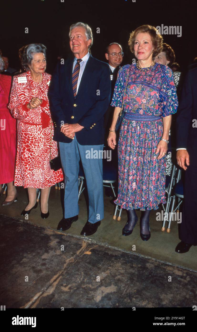 Austin, Tx, USA. 7th Oct, 2024. Former U.S. President JIMMY CARTER, c ...