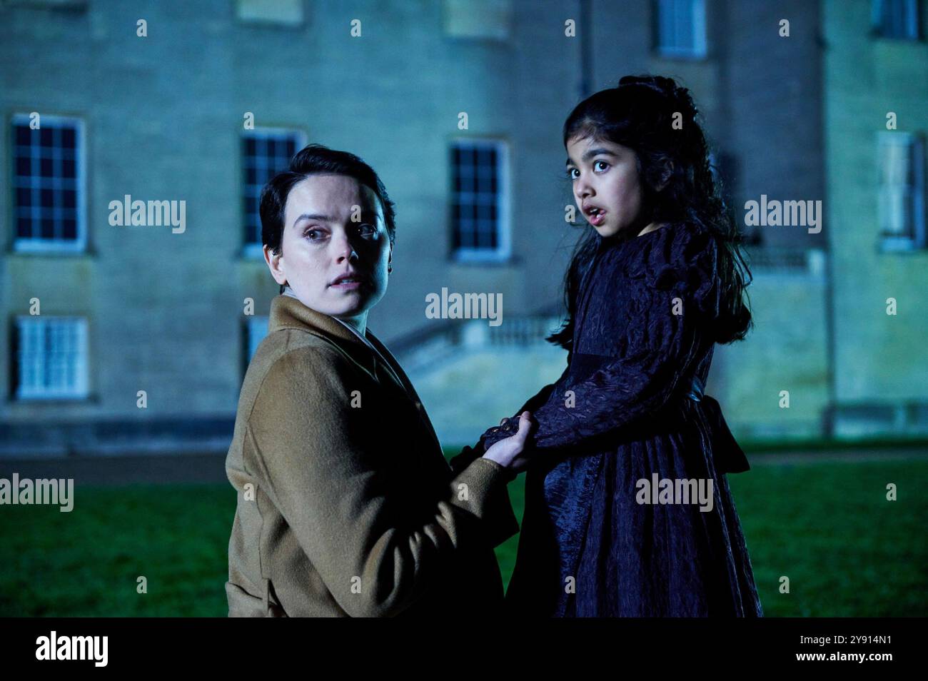 MAGPIE, from left: Daisy Ridley, Hiba Ahmed, 2024. ph: Rob Baker Ashton ...