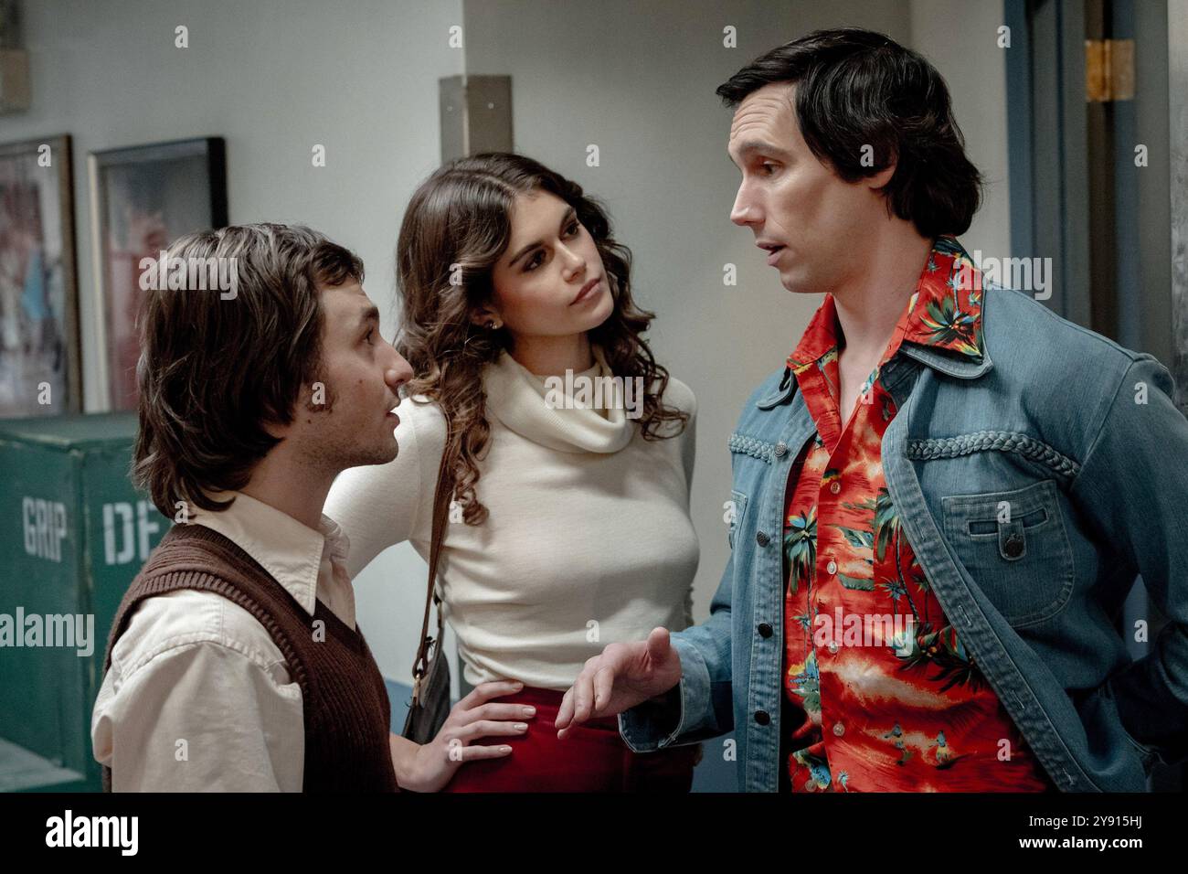 SATURDAY NIGHT, from left: Gabriel LaBelle, as Lorne Michaels, Kaia ...