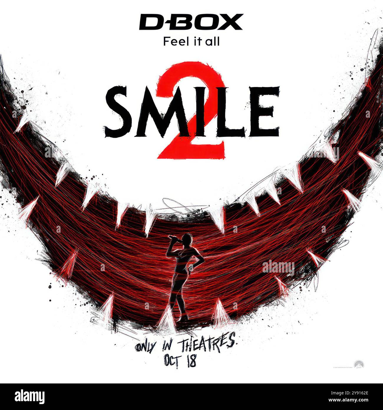 SMILE 2, (aka SMILE DELUXE), D-Box poster, 2024. © Paramount Pictures ...