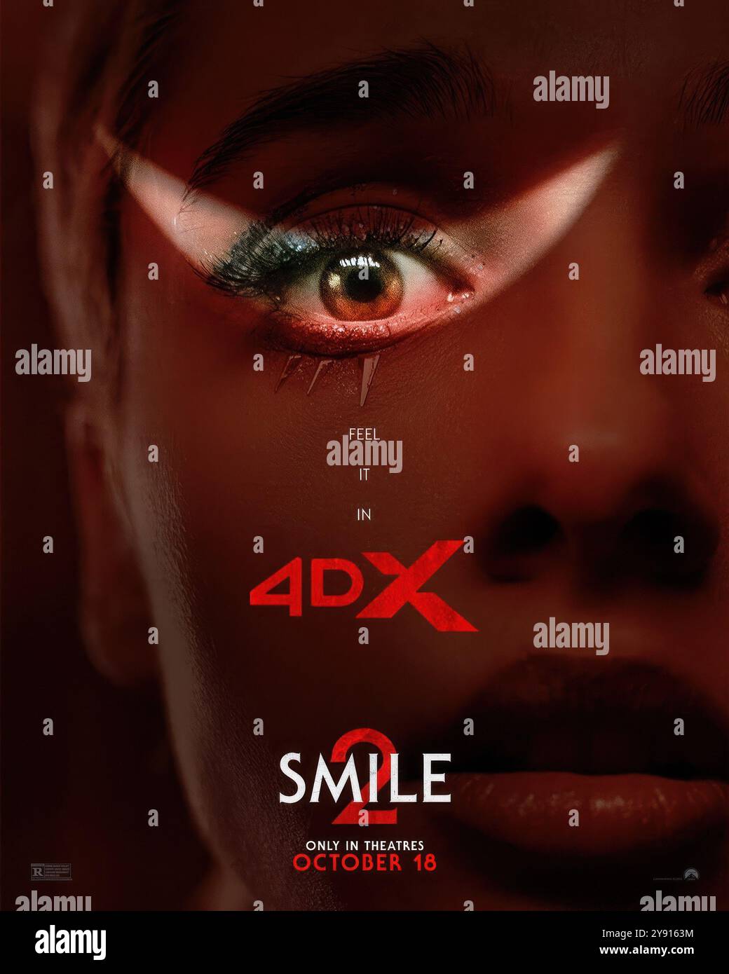 SMILE 2, (aka SMILE DELUXE), US 4DX poster, Naomi Scott, 2024 ...