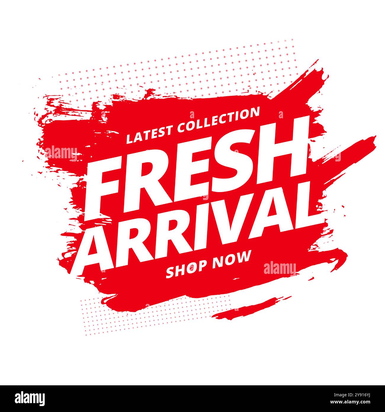 abstract fresh arrival offer template shop now for latest collection ...