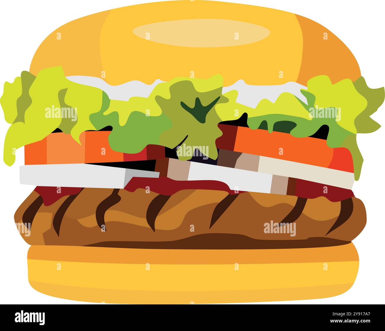 Well burger Stock Vector Images - Alamy
