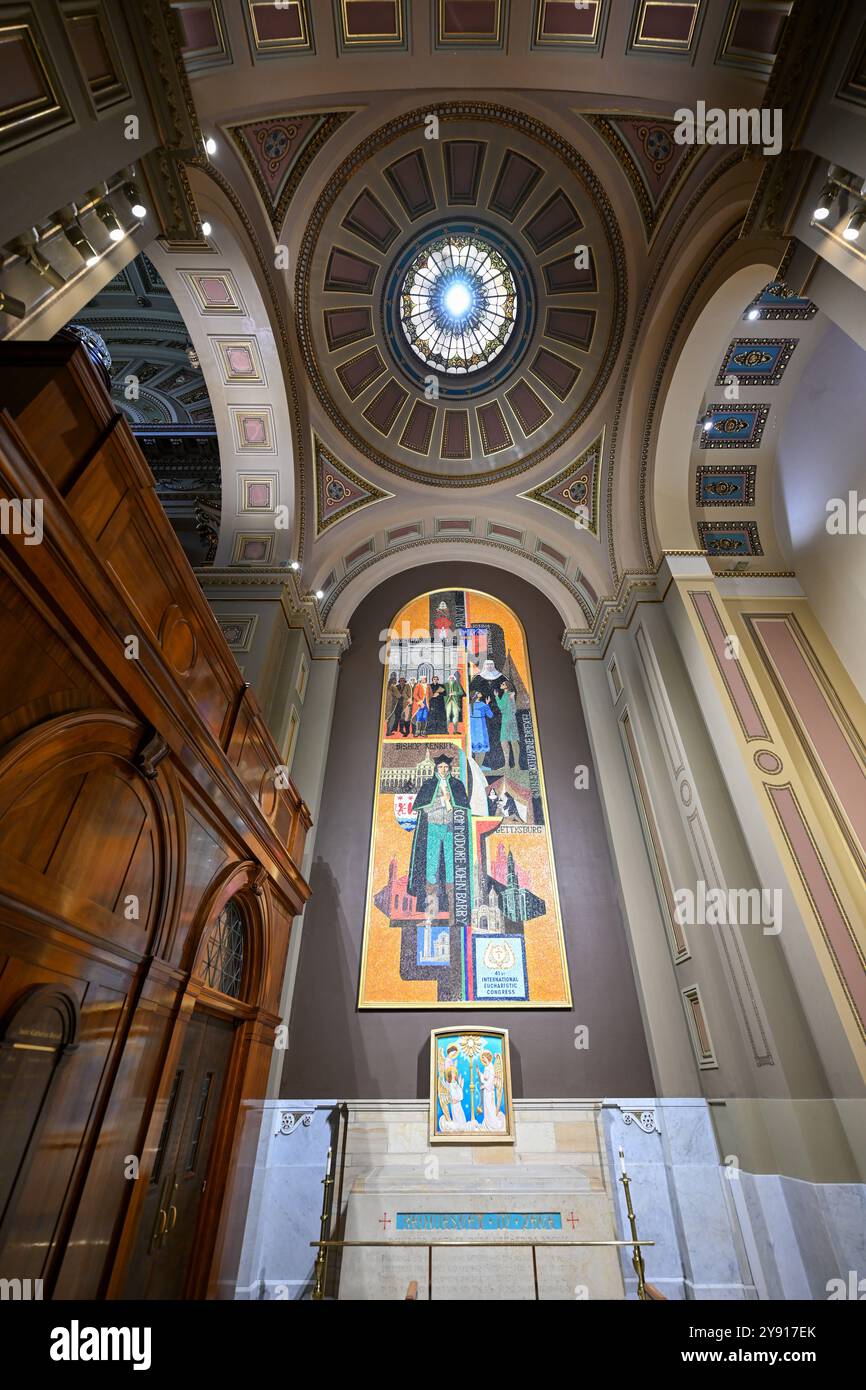 Philadelphia, PA - May 26, 2024: The Cathedral Basilica of Saints Peter ...