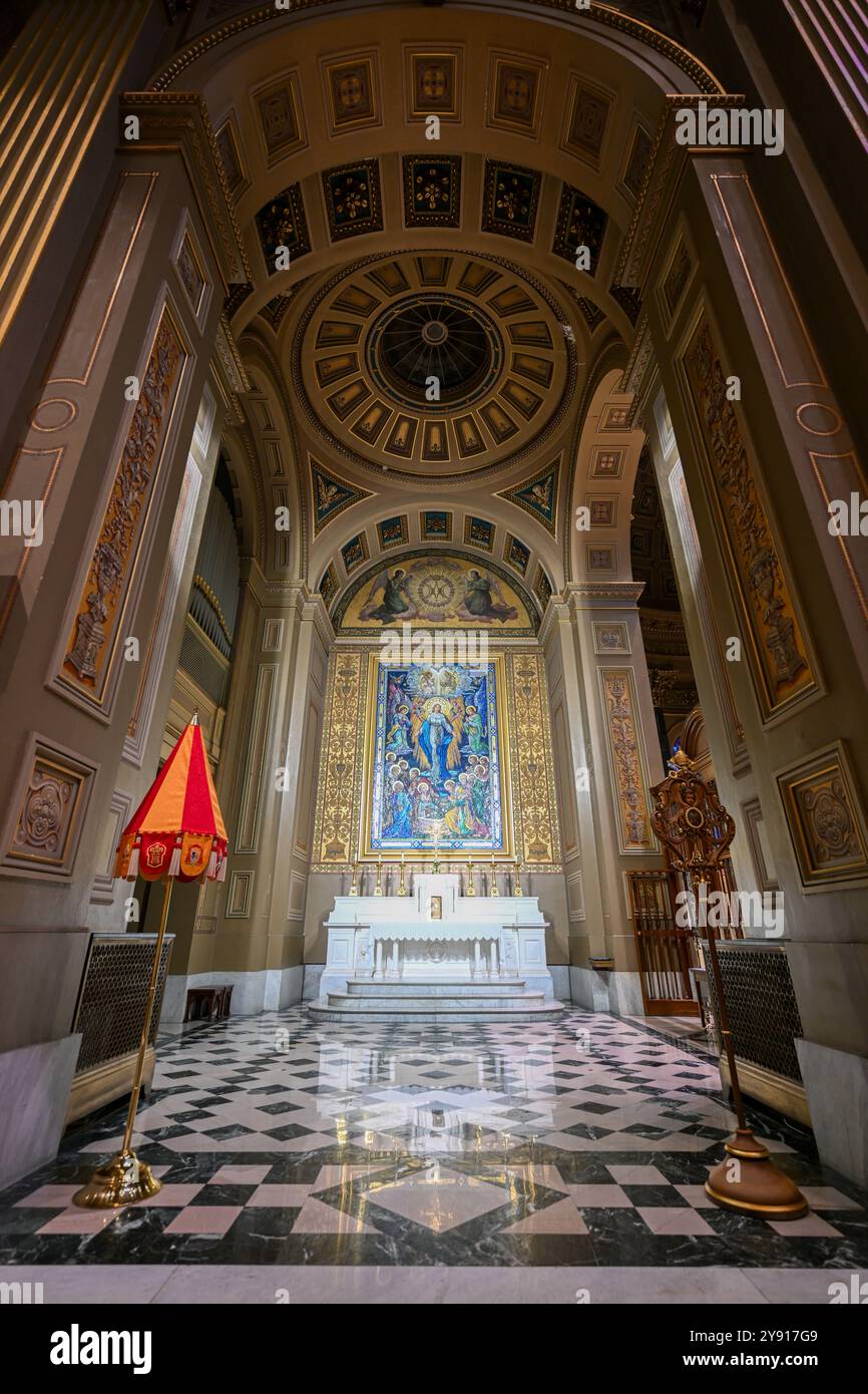 Philadelphia, PA - May 26, 2024: The Cathedral Basilica of Saints Peter ...