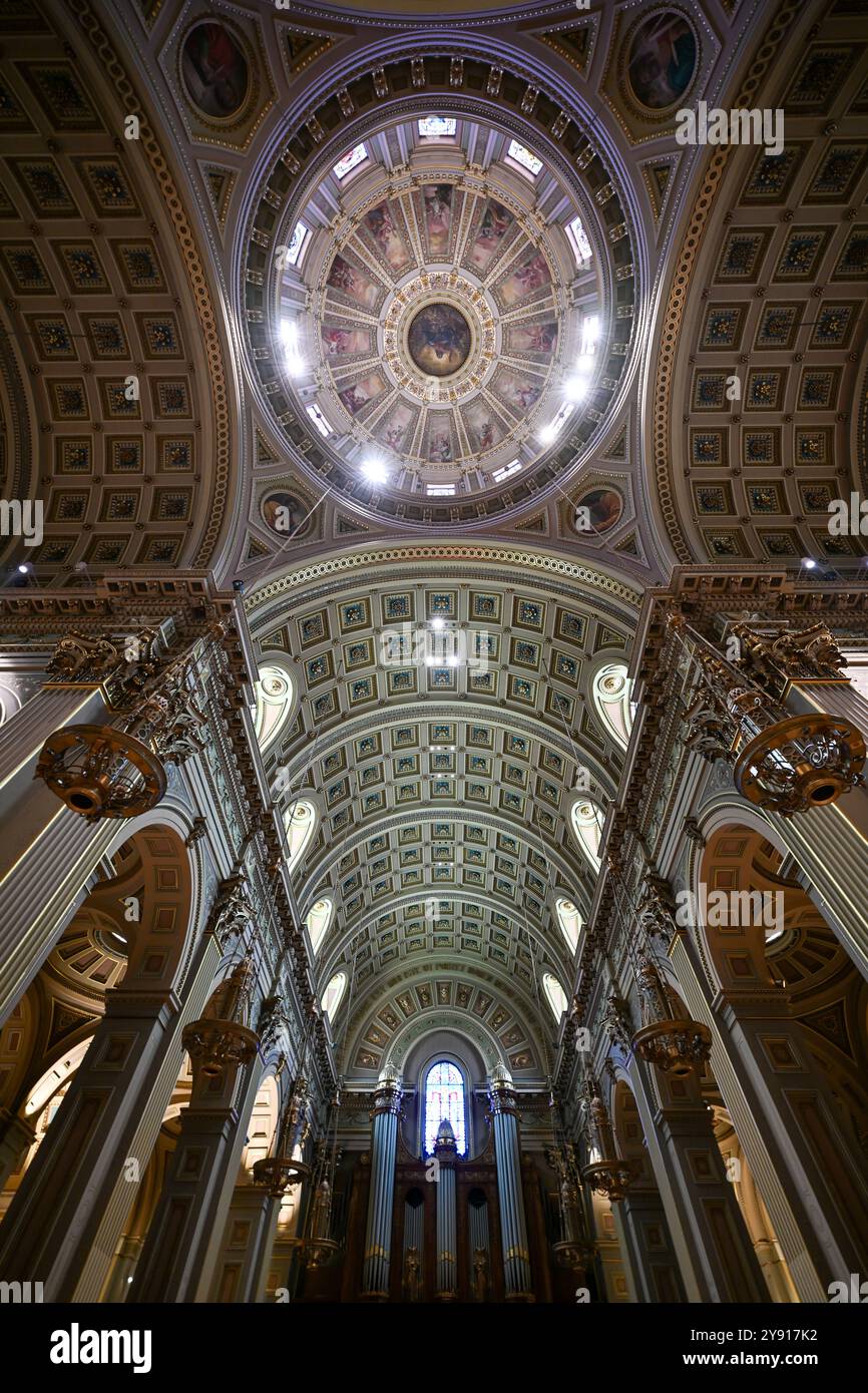 Philadelphia, PA - May 26, 2024: The Cathedral Basilica of Saints Peter ...
