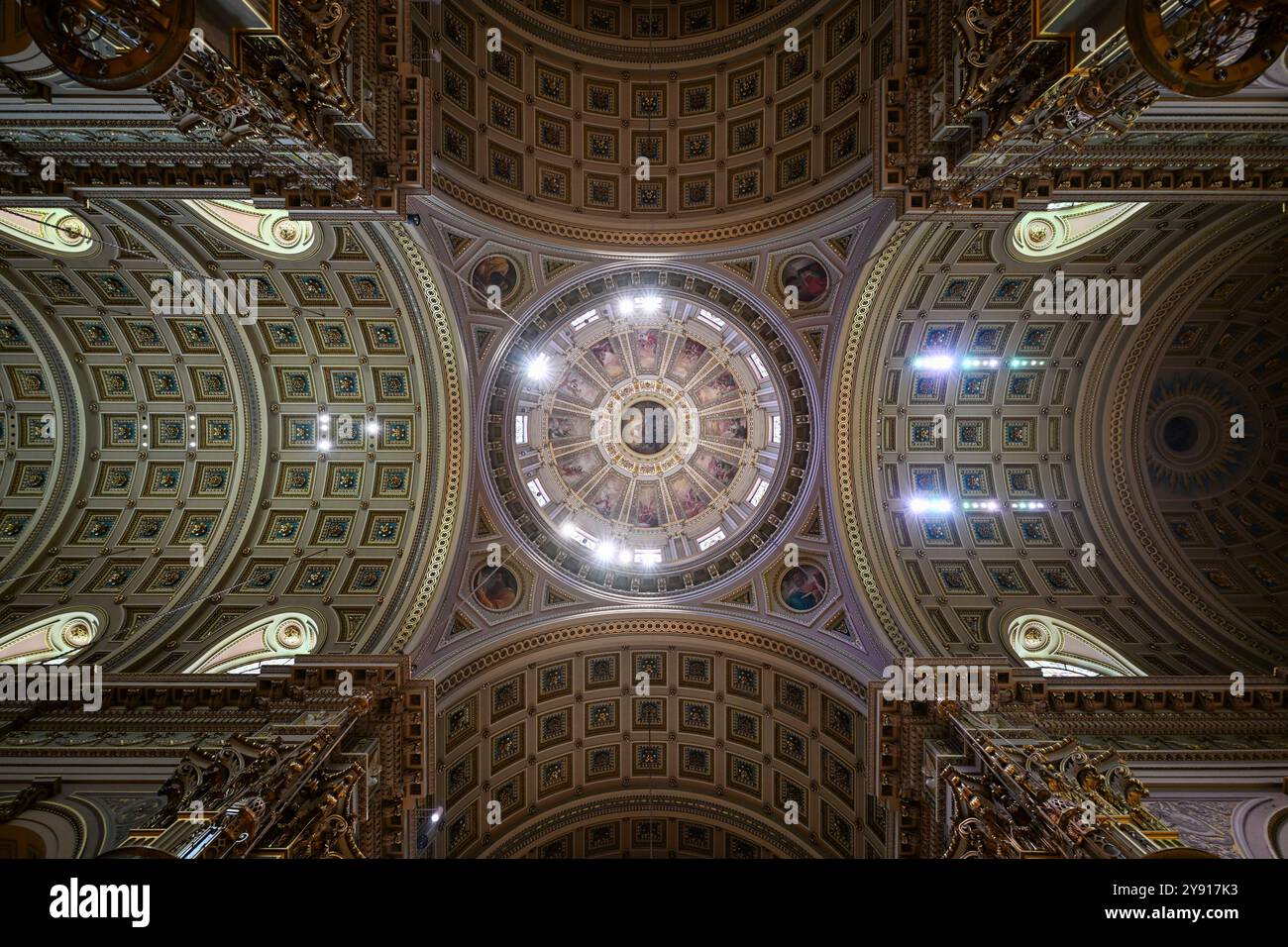 Philadelphia, PA - May 26, 2024: The Cathedral Basilica of Saints Peter ...