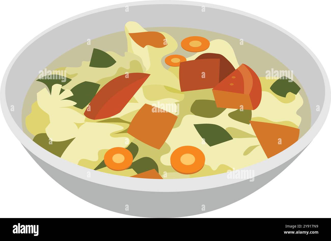 Soup content Stock Vector Images - Alamy