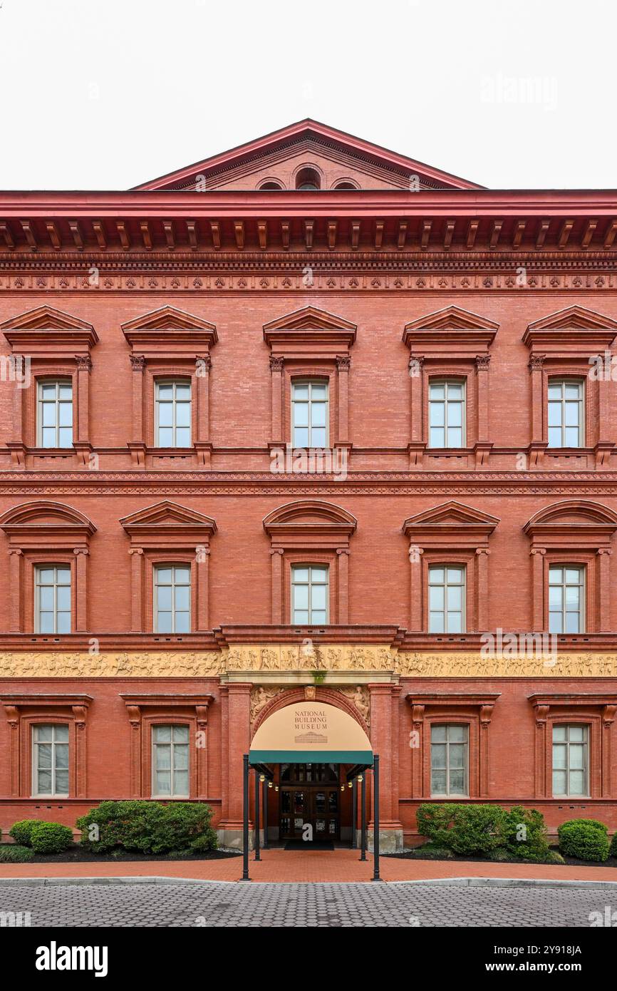 National Building Museum. Italian Renaissance Revival architecture of ...