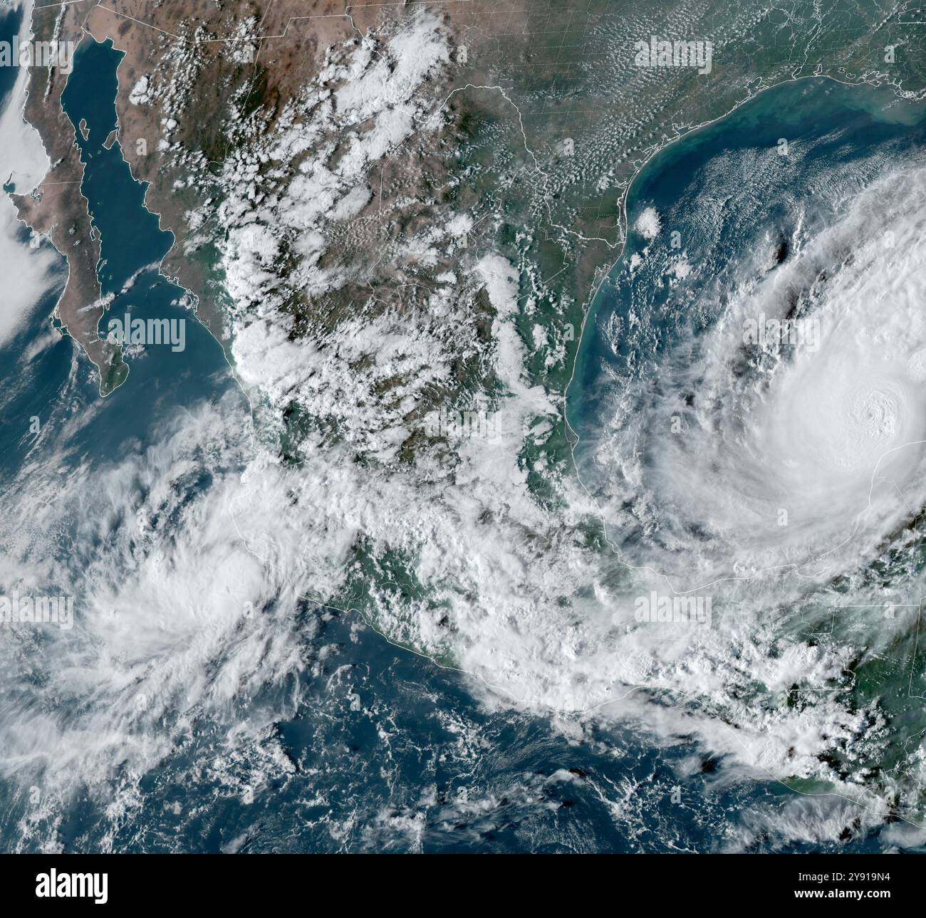 October 7, 2024 - Gulf of Mexico, USA - The National Hurricane Center ...