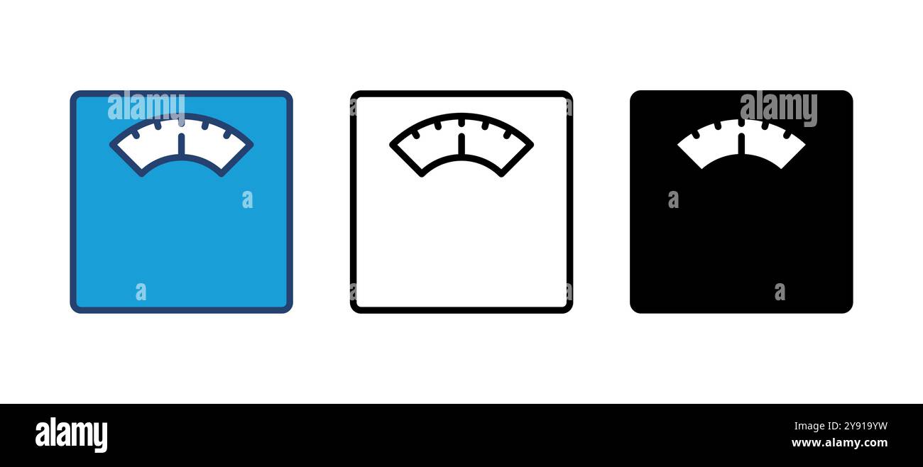 Scales icon vector. Weight scale icon Stock Vector Image & Art - Alamy