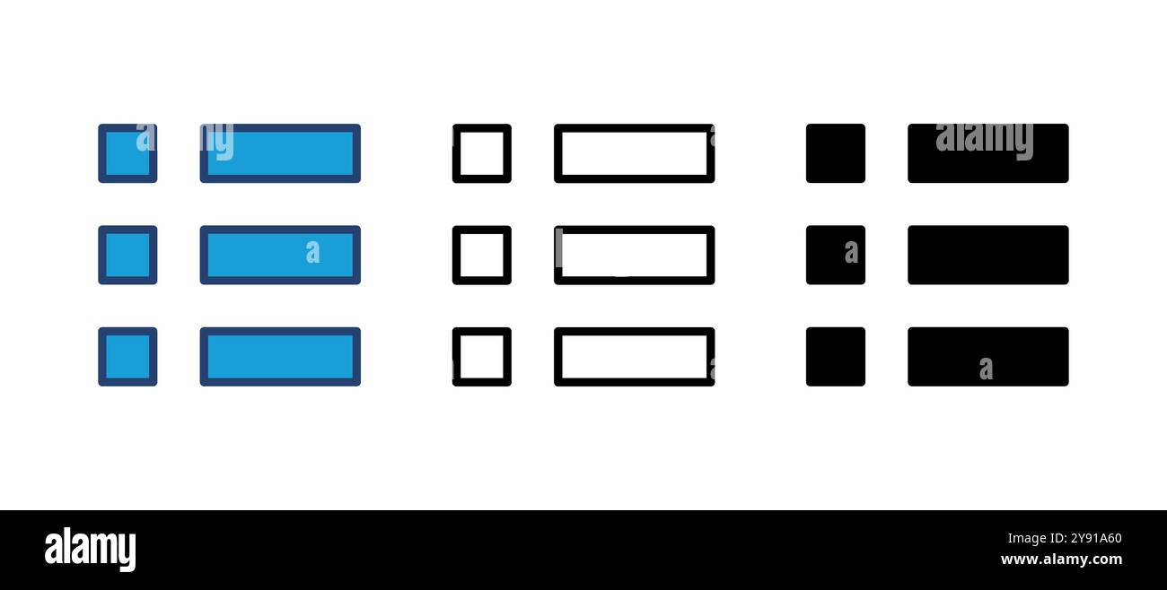 Expand menu icon hi-res stock photography and images - Alamy