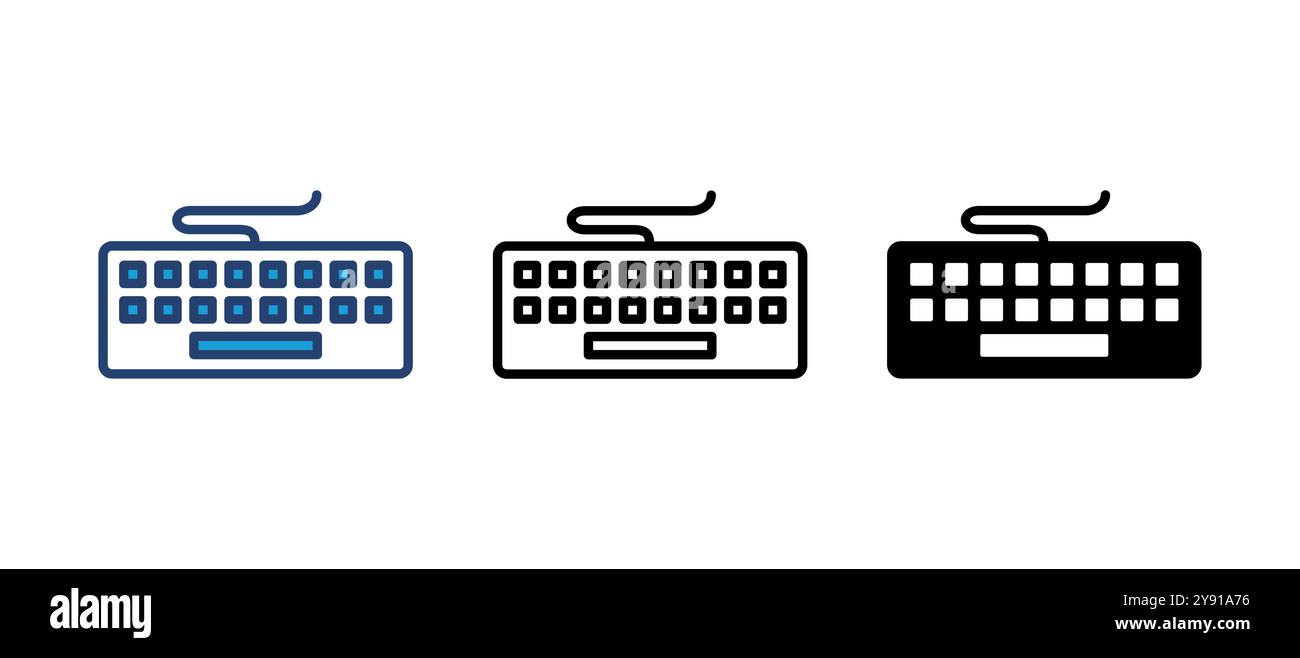 Keyboard icon vector. keyboard vector symbol Stock Vector Image & Art ...