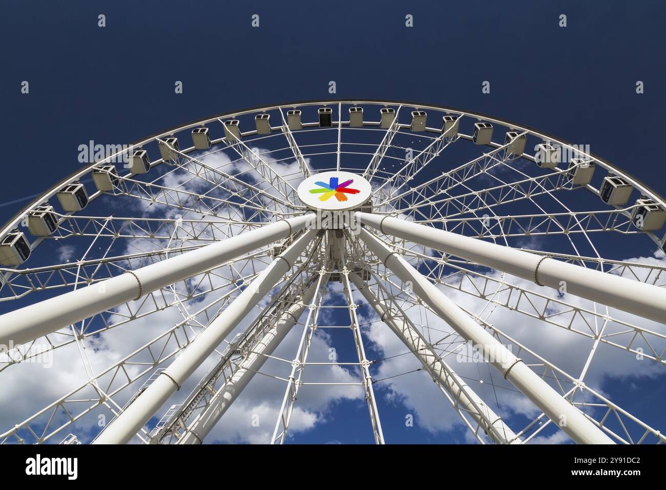 The Montreal Observation Ferris Wheel or La Grande Roue de Montreal ...
