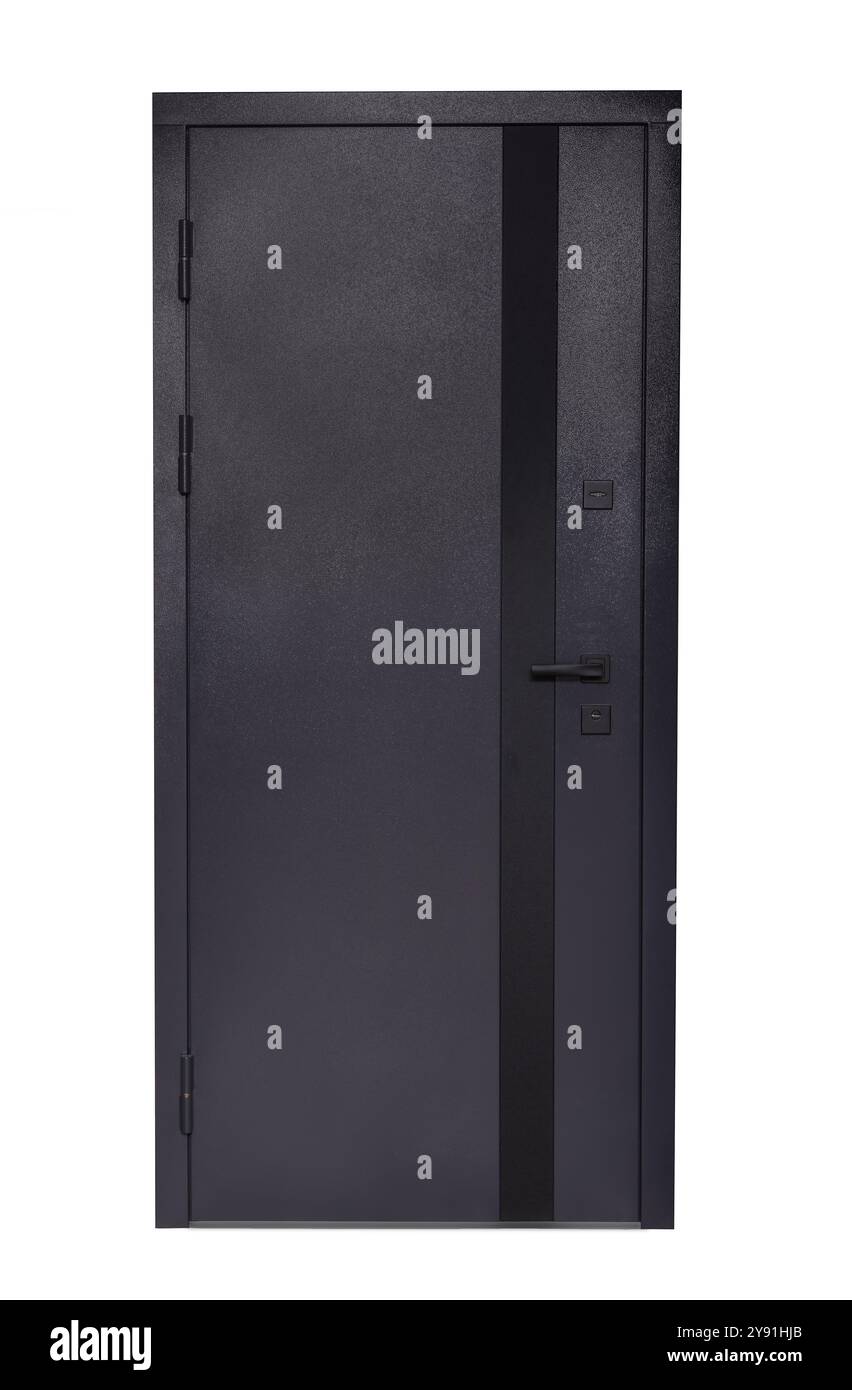 Group of different modern doors in store Stock Photo - Alamy