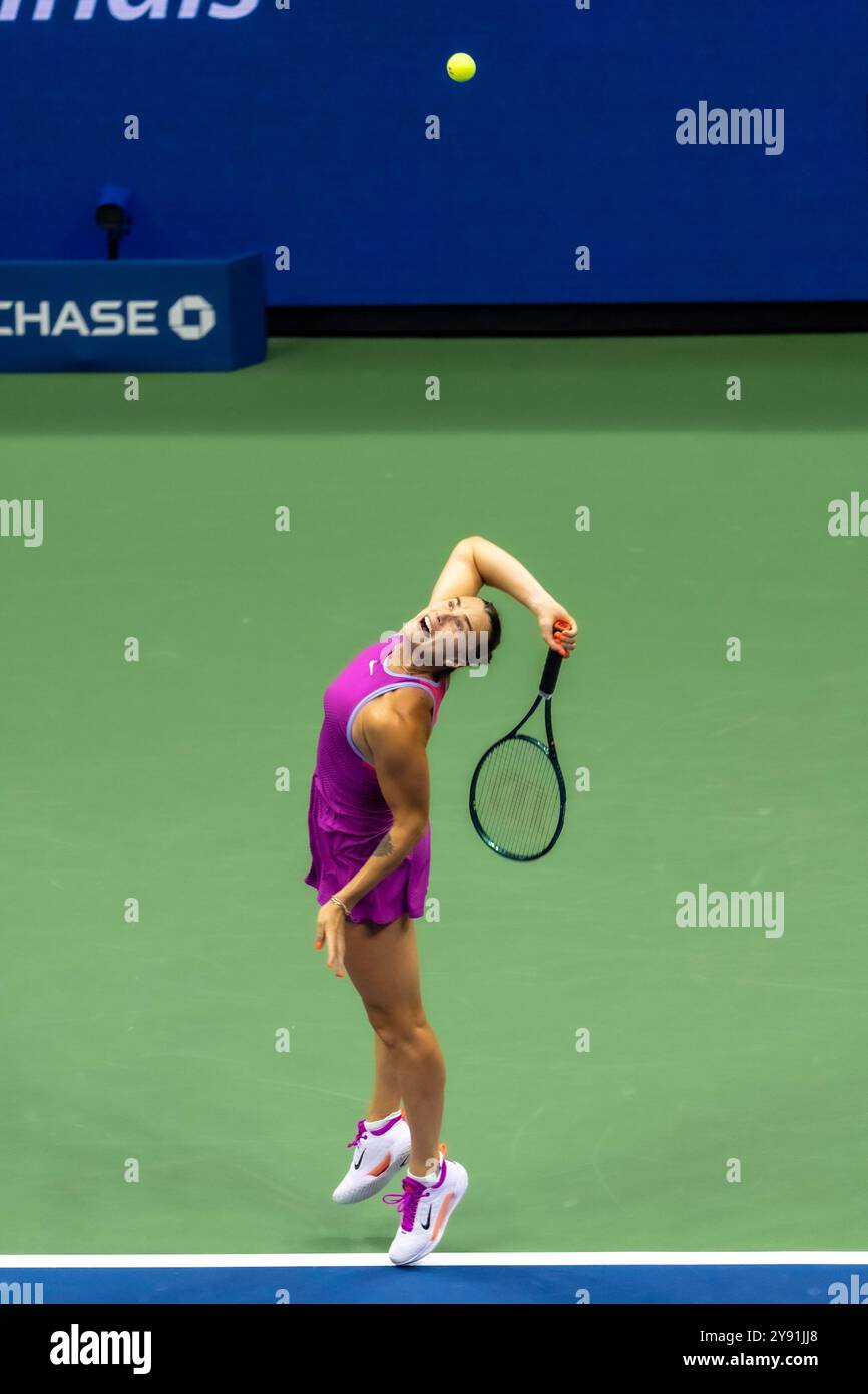 Aryna Sabalenka (BLR) winner of the Women's Singles Championships at ...
