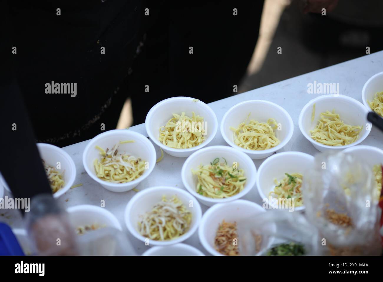 Mie Kocok Bandung. Traditional Sundanese Dish of Beef Noodle Soup from ...