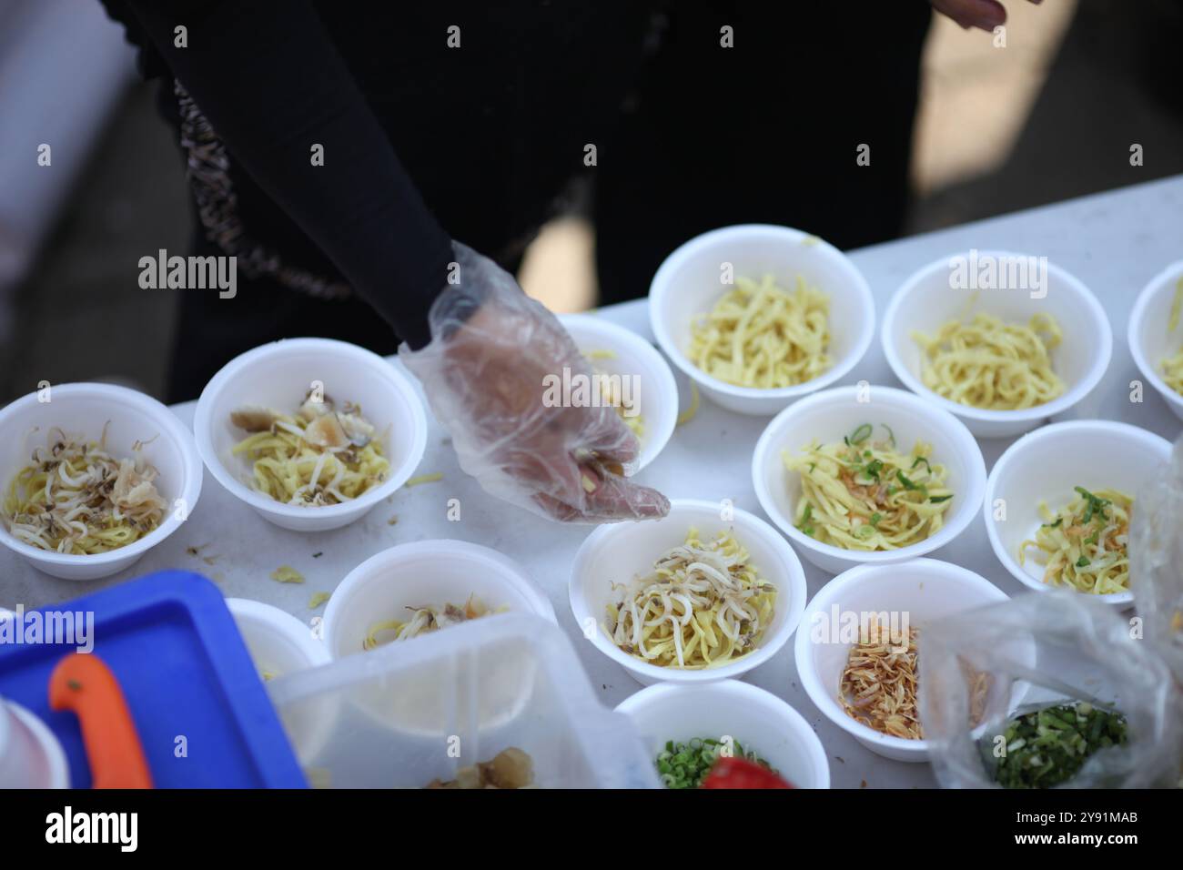 Mie Kocok Bandung. Traditional Sundanese Dish of Beef Noodle Soup from ...