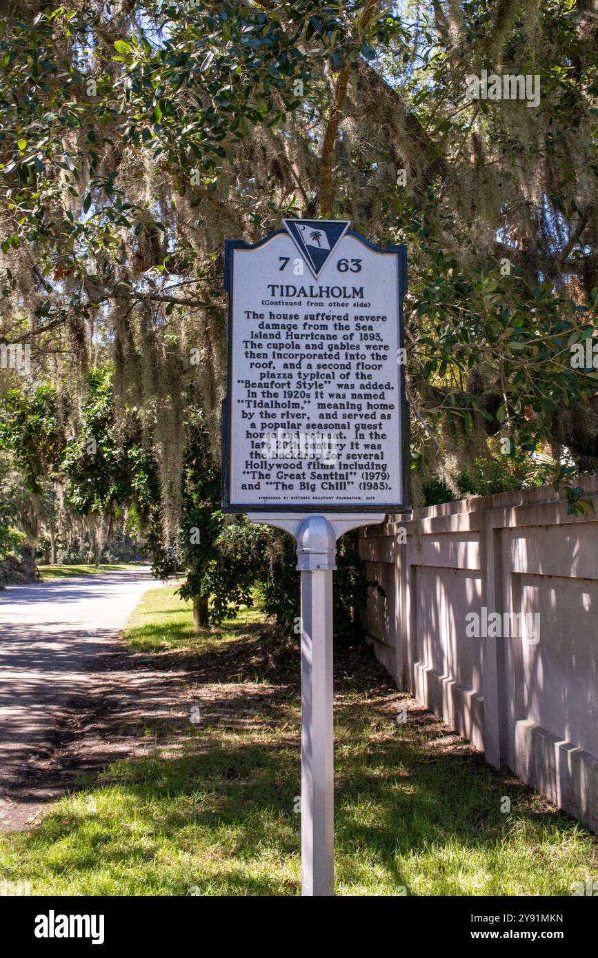 The beautiful historic mansion, Tidalholm, has served as the backdrop ...