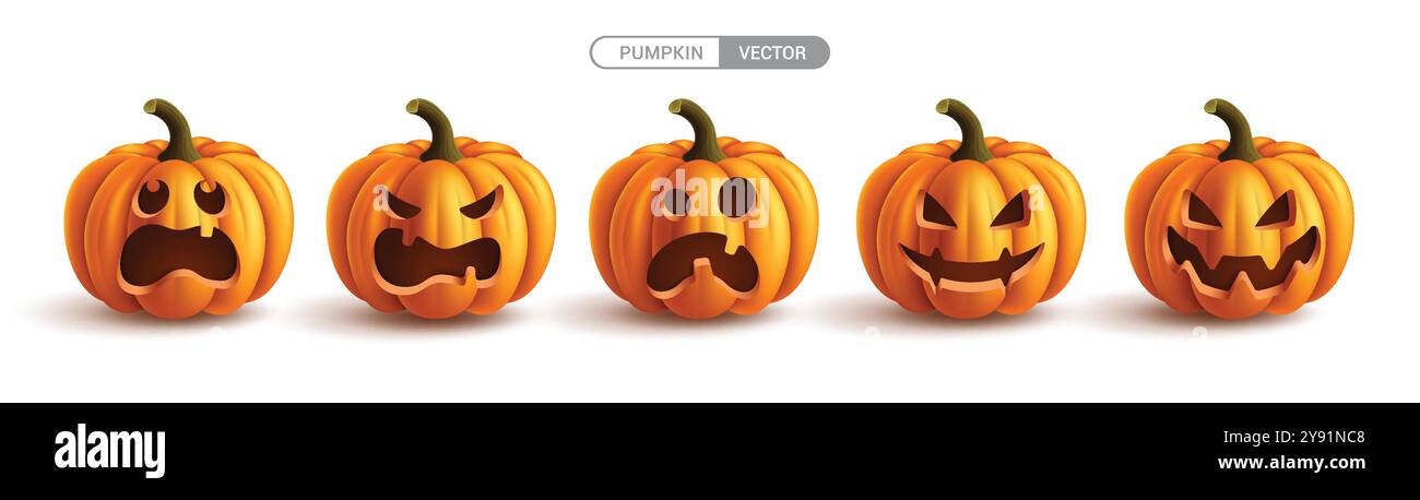 Emotions kids isolated Stock Vector Images - Alamy