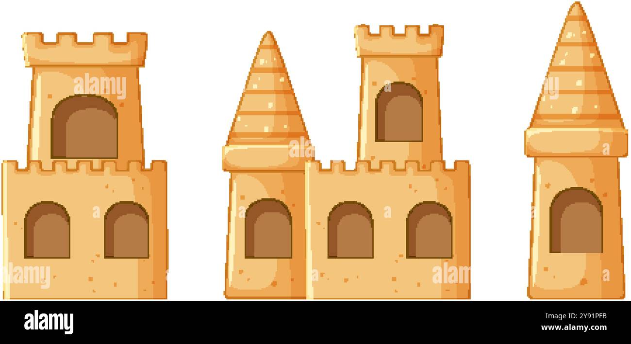 Whimsical towers hi-res stock photography and images - Alamy