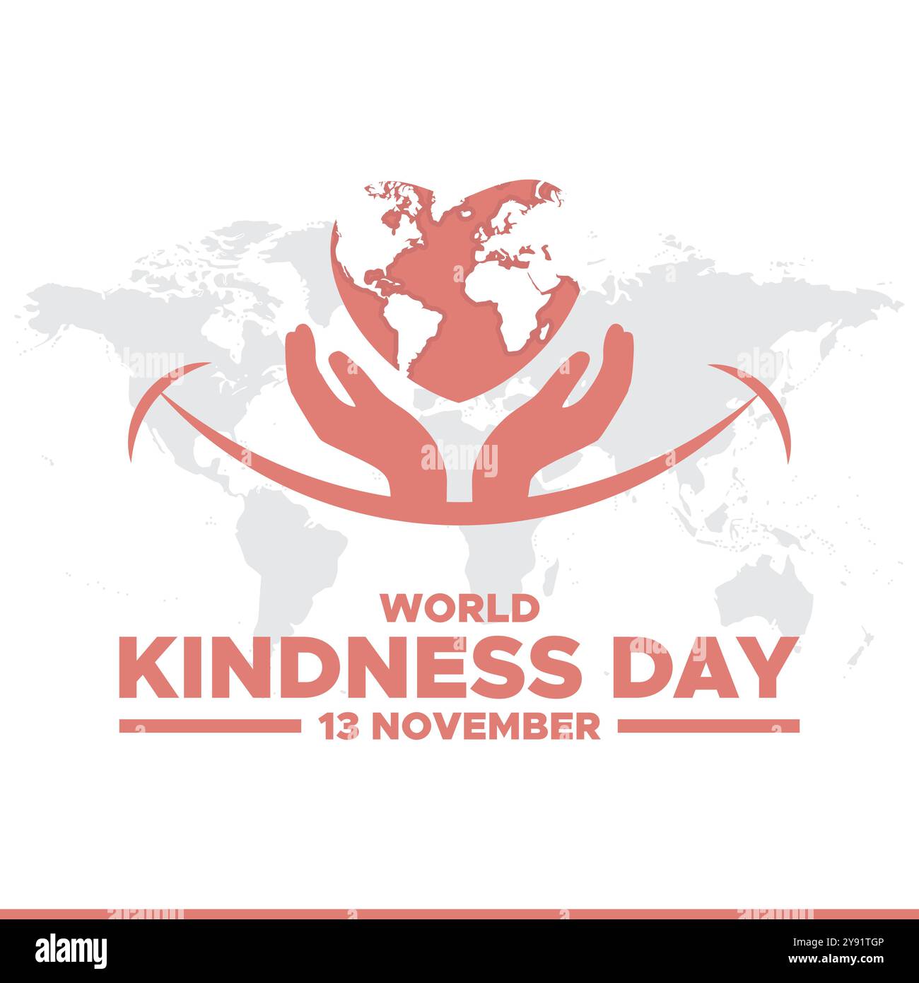 World Kindness Day, 13th November, vector graphic about World Kindness ...