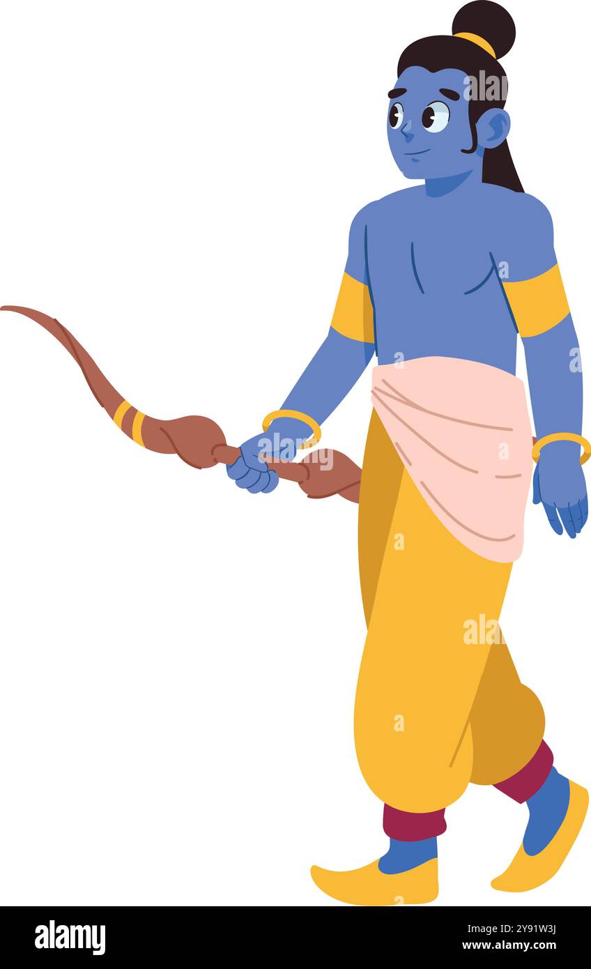 hindu lord rama giving blessing Stock Vector Image & Art - Alamy