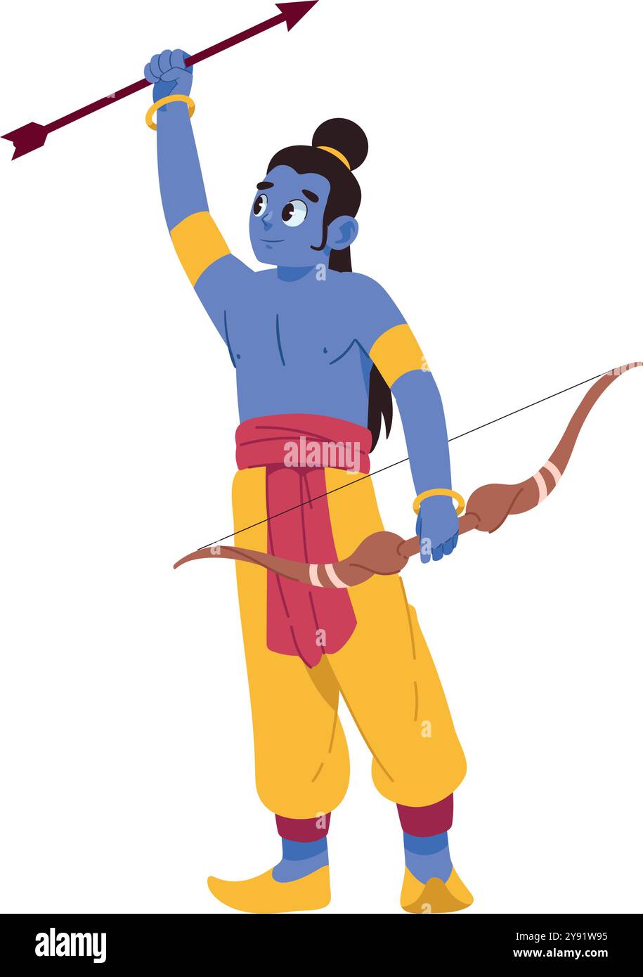 Lord rama Stock Vector Images - Alamy