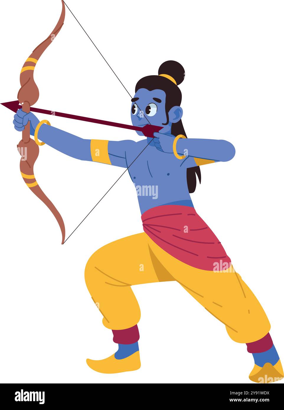 lord rama hindu god Stock Vector Image & Art - Alamy