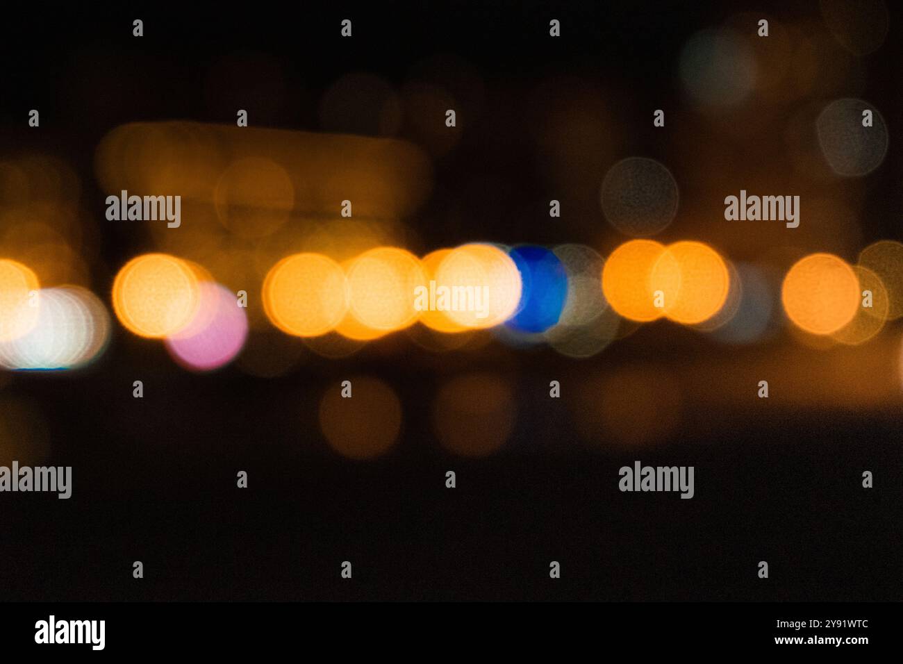 Night Capture of Cityscape. Baku, Azerbaijan Stock Photo - Alamy