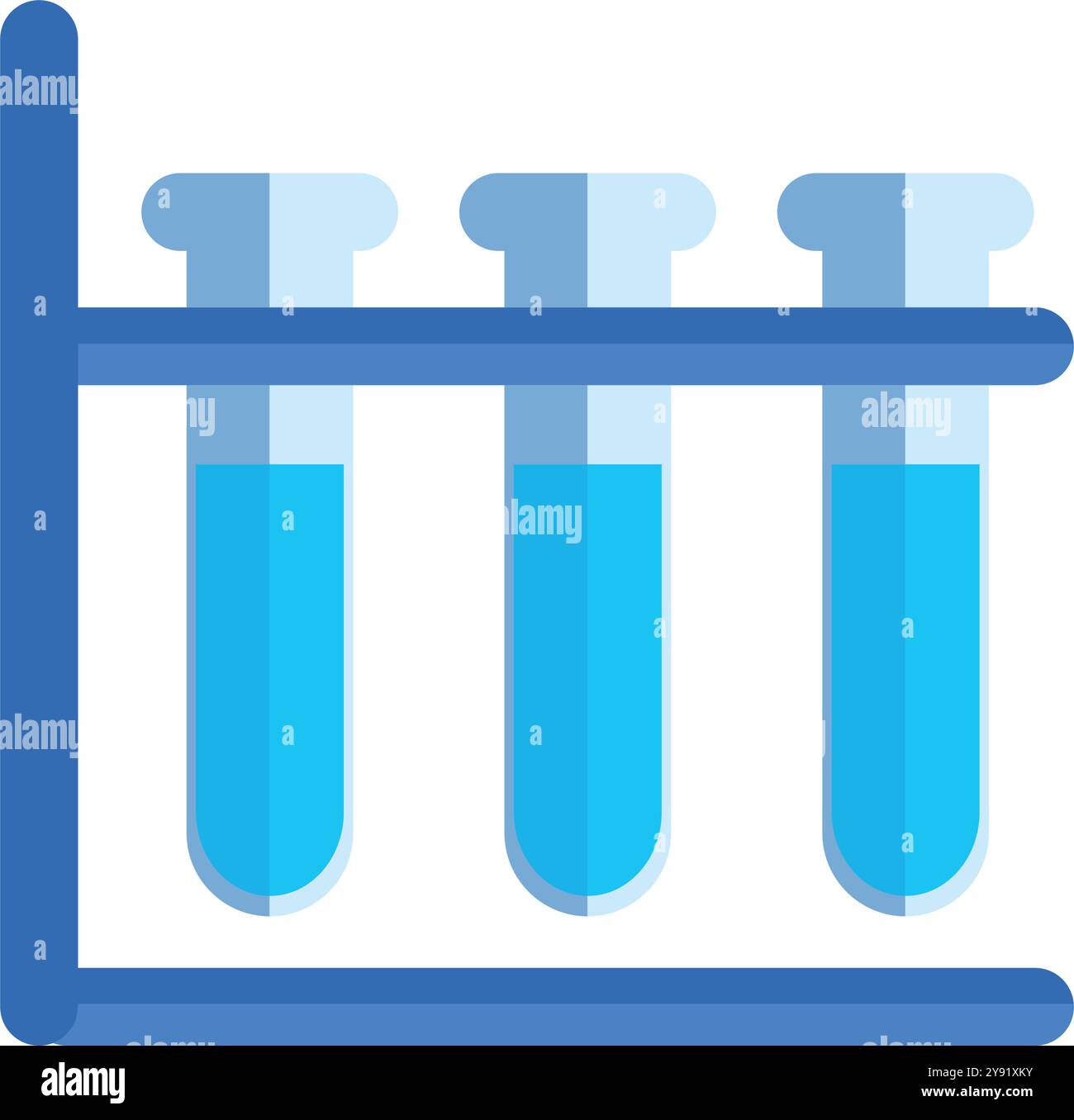 glass vials samples on rack Stock Vector Image & Art - Alamy