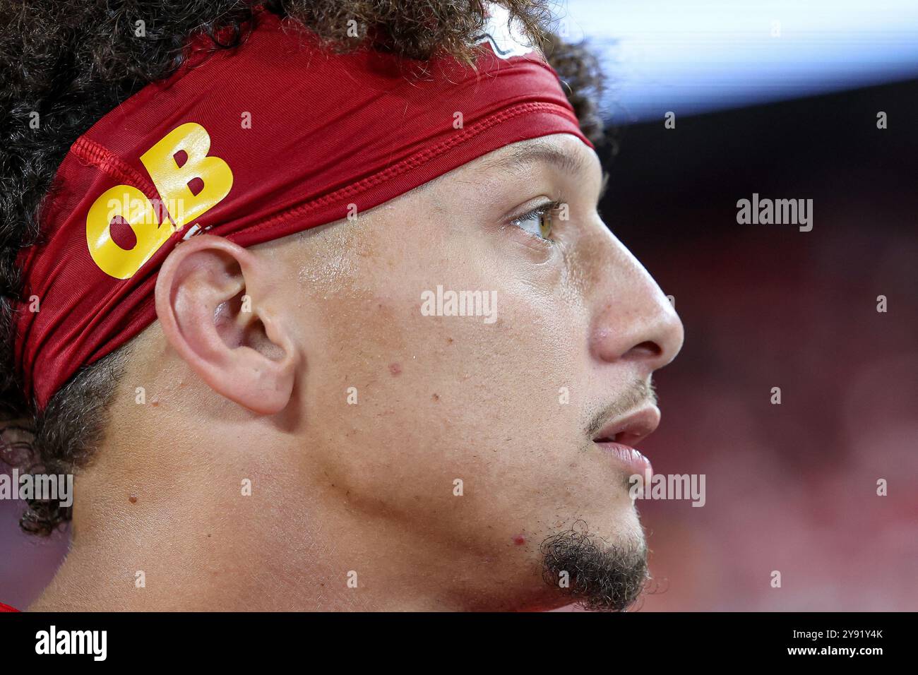 October 7, 2024: Kansas City Chiefs quarterback Patrick Mahomes (15 ...