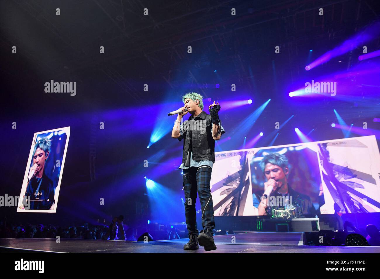 Paris, France. 07th Oct, 2024. One Ok Rock, Takahiro Moriuchi performs ...