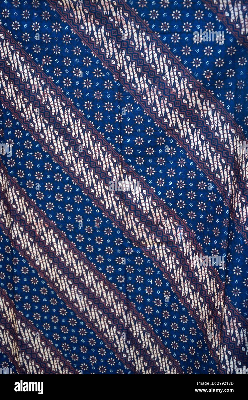 pattern of batik cloth Stock Photo - Alamy