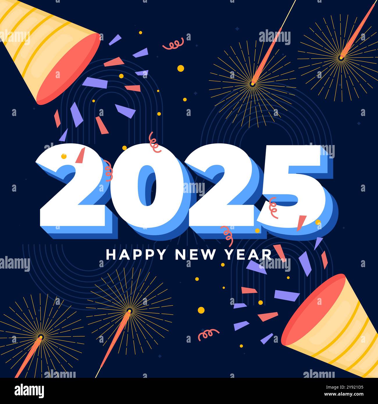2025 illustration Stock Vector Images - Alamy