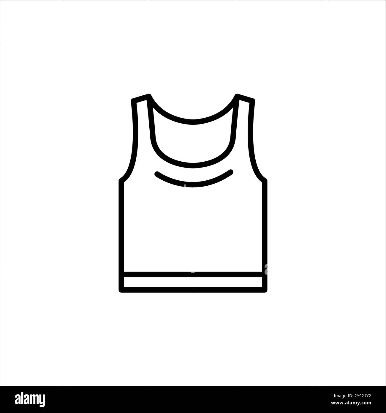 Tank tee Stock Vector Images - Alamy