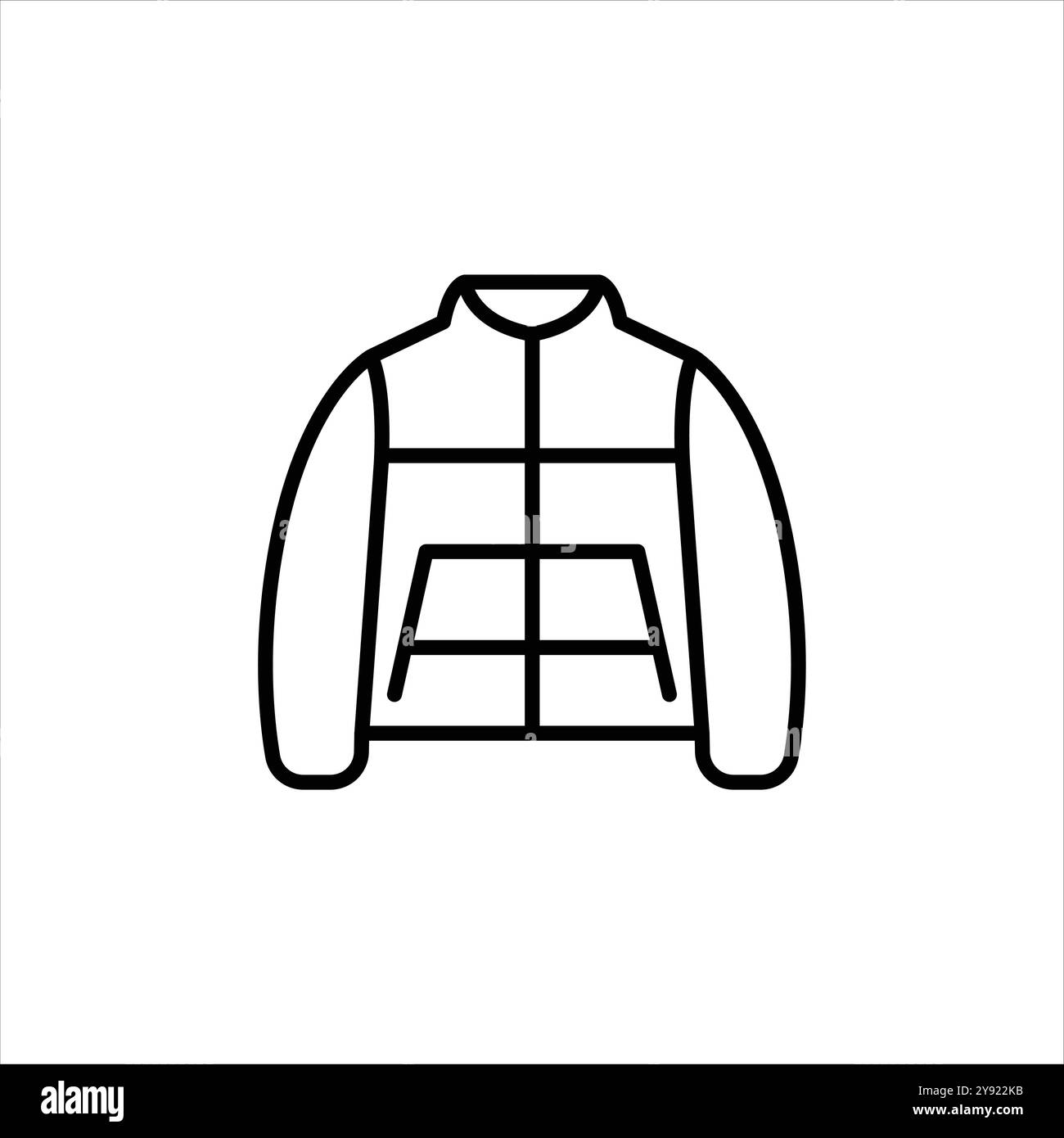 Puffer jacket icon Stock Vector Image & Art - Alamy