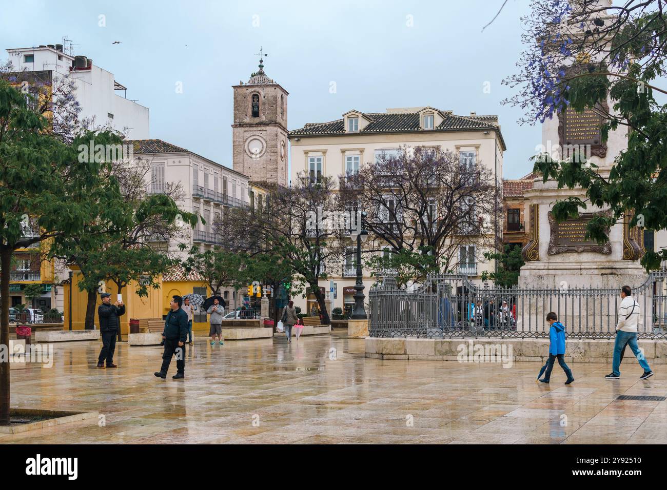 Malaga spain city spring hi-res stock photography and images - Alamy