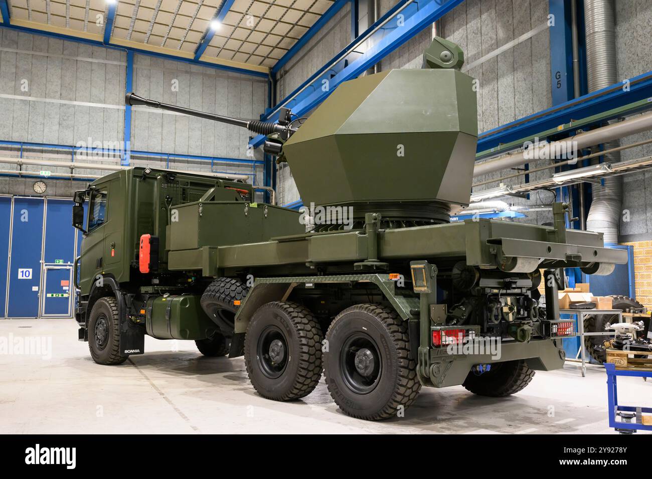 Defense company BAE Systems Bofors in Karlskoga. The company's new anti ...