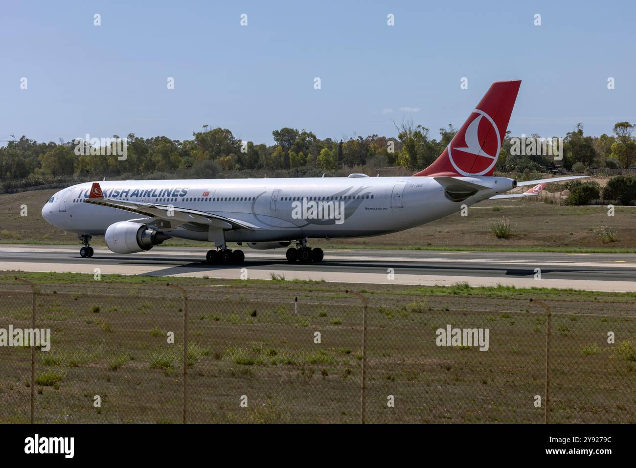 Turkish Airlines Airbus A330-303 (REG: TC-JOH) performing a another ...