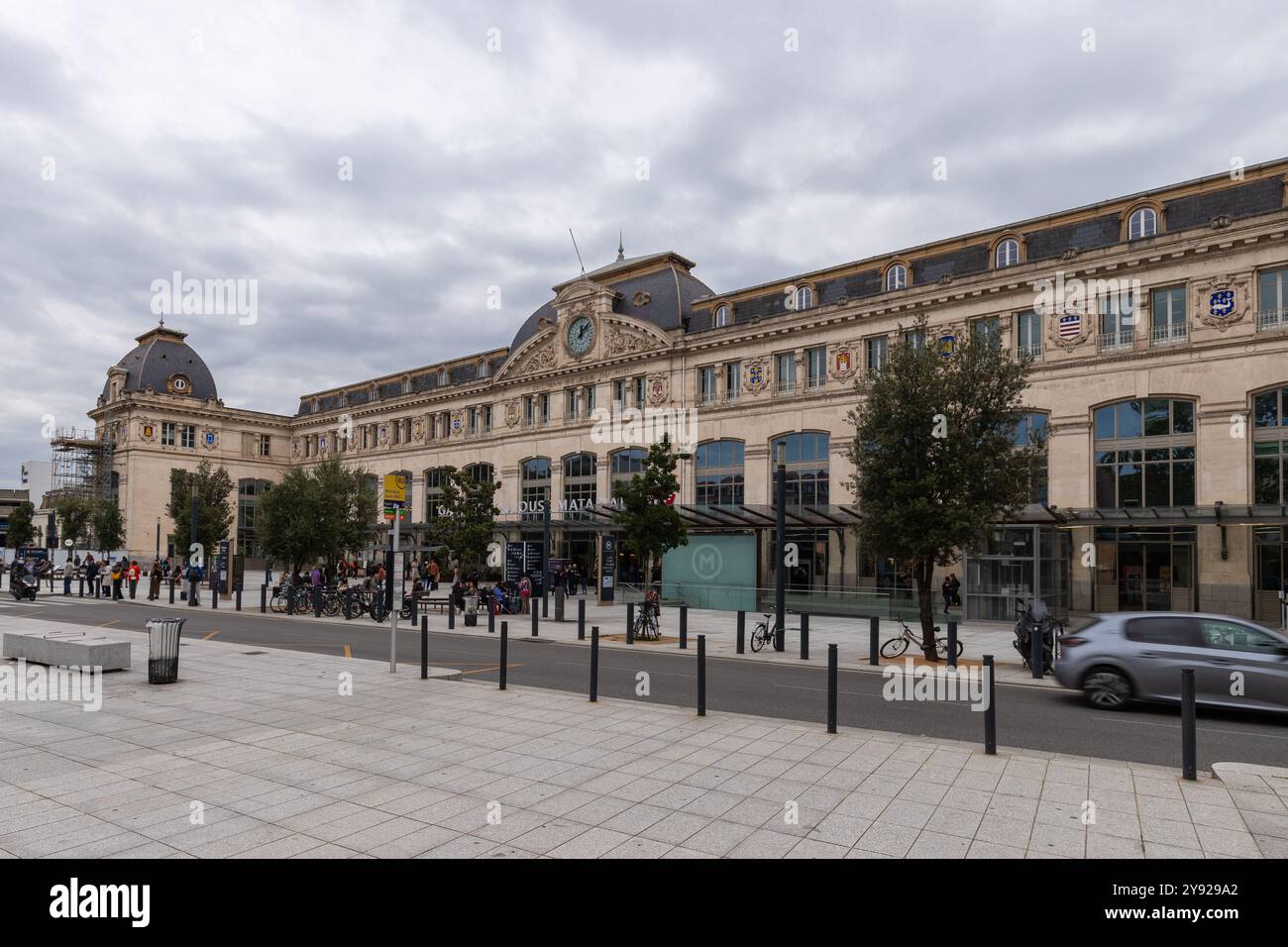 historic Toulouse Train Station, also known as the Gare Toulouse ...
