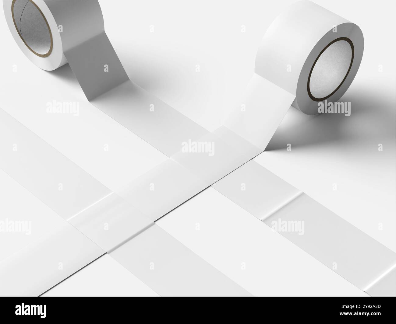 Duct Tape Packaging Mockup Stock Photo - Alamy