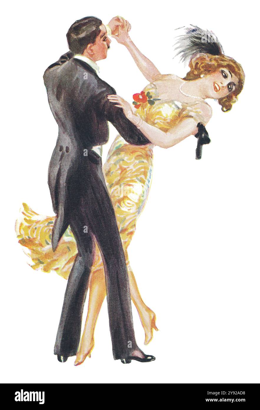 Vintage couple dancing hi-res stock photography and images - Alamy
