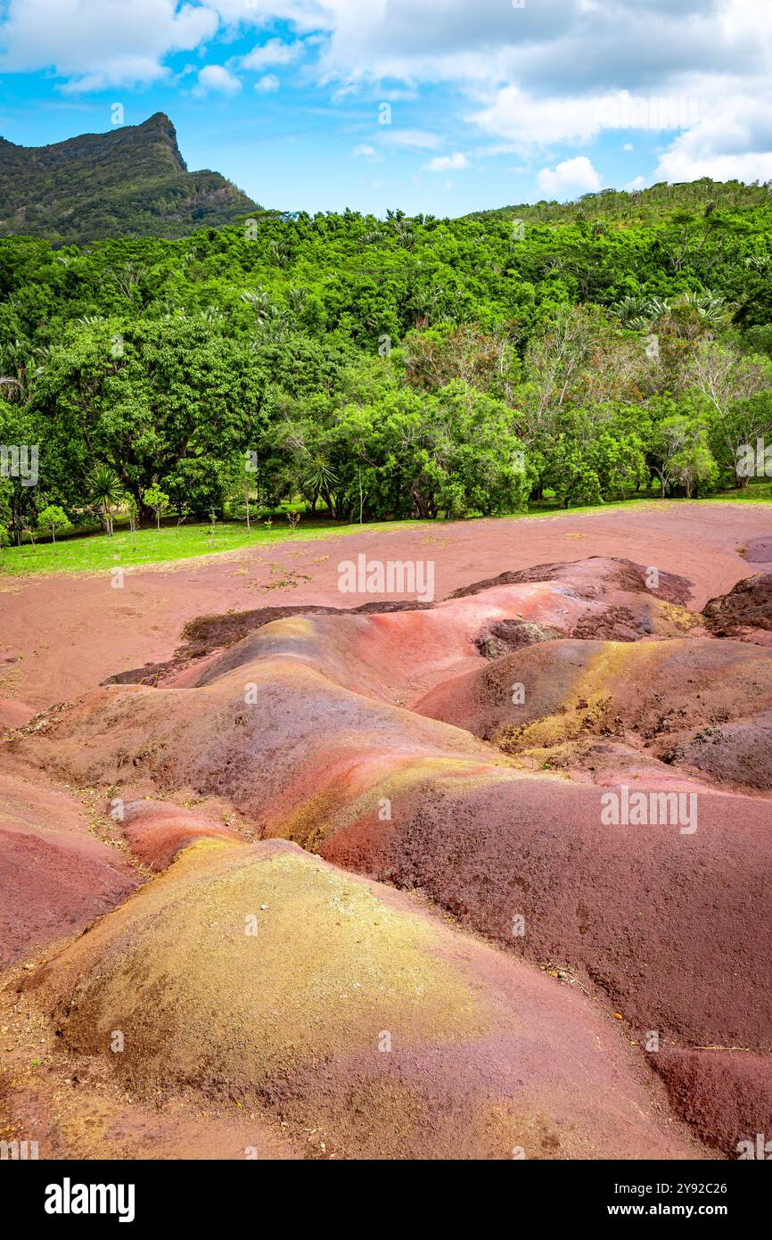 Hills of seven colours hi-res stock photography and images - Alamy