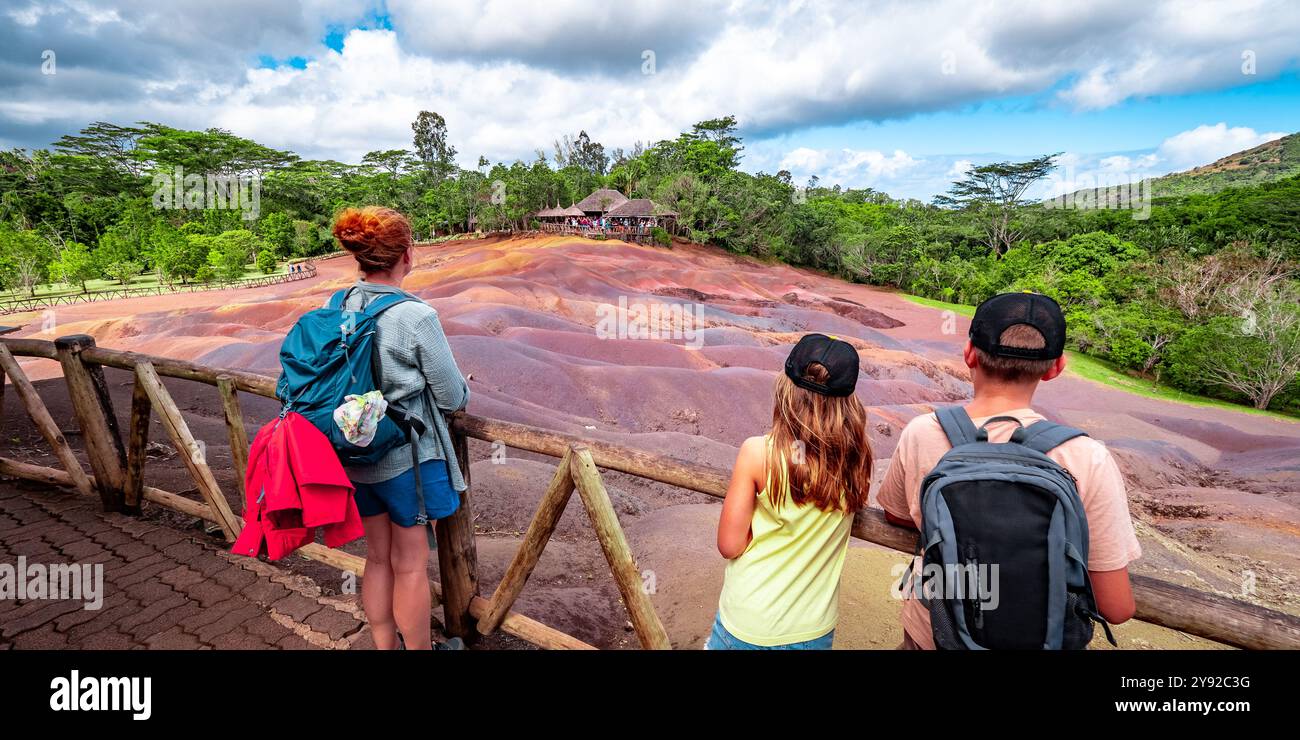 Mauritius mountain children hi-res stock photography and images - Alamy