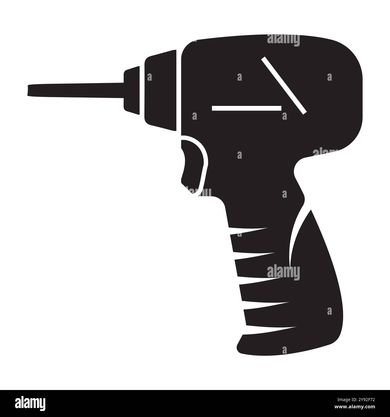 Modern professional mechanic logo Black and White Stock Photos & Images ...