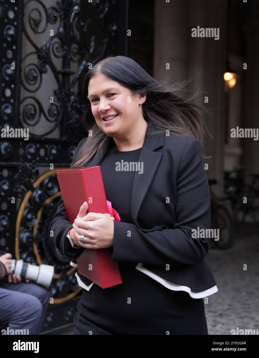 Culture Secretary Lisa Nandy arrives in Downing Street, London, for a ...